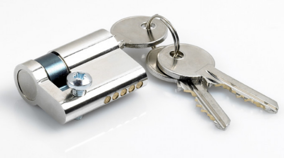 STP-EVVACYL - Euro profile cylinder with 3 keys for KS-EURO key switch ...